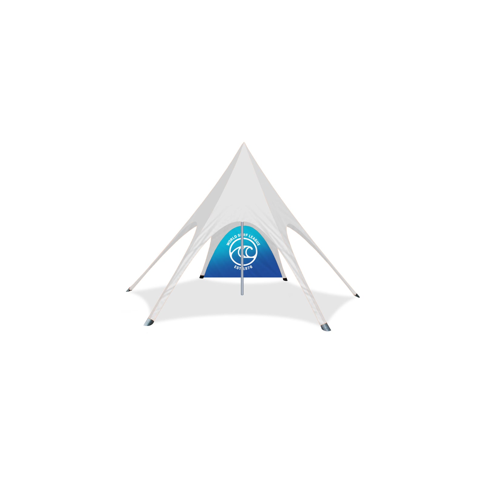 20ft Star Shade Custom Wall | Personalized Star Tent Accessory