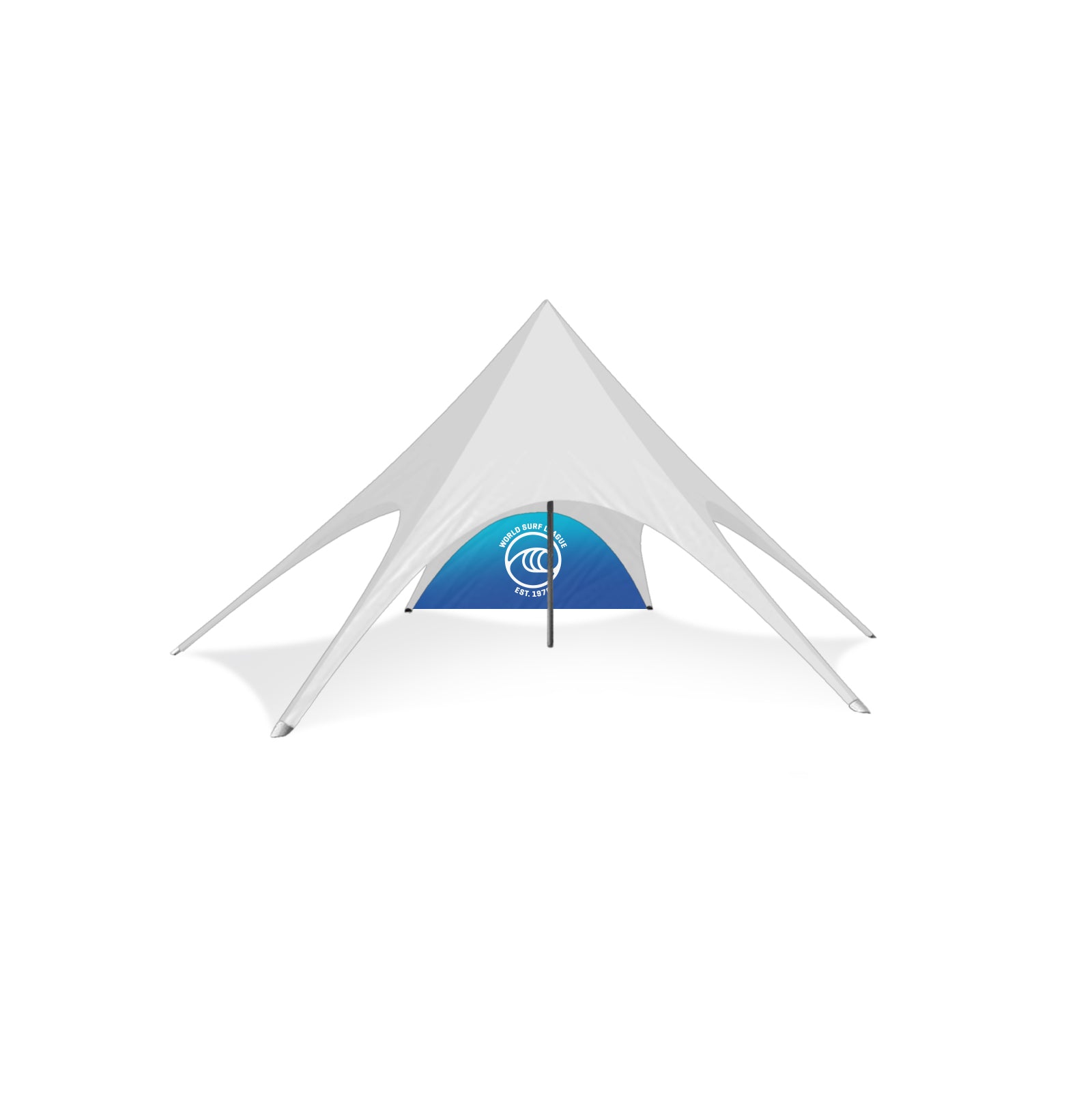 33ft Star Shade Custom Wall | Personalized Star Tent Accessory