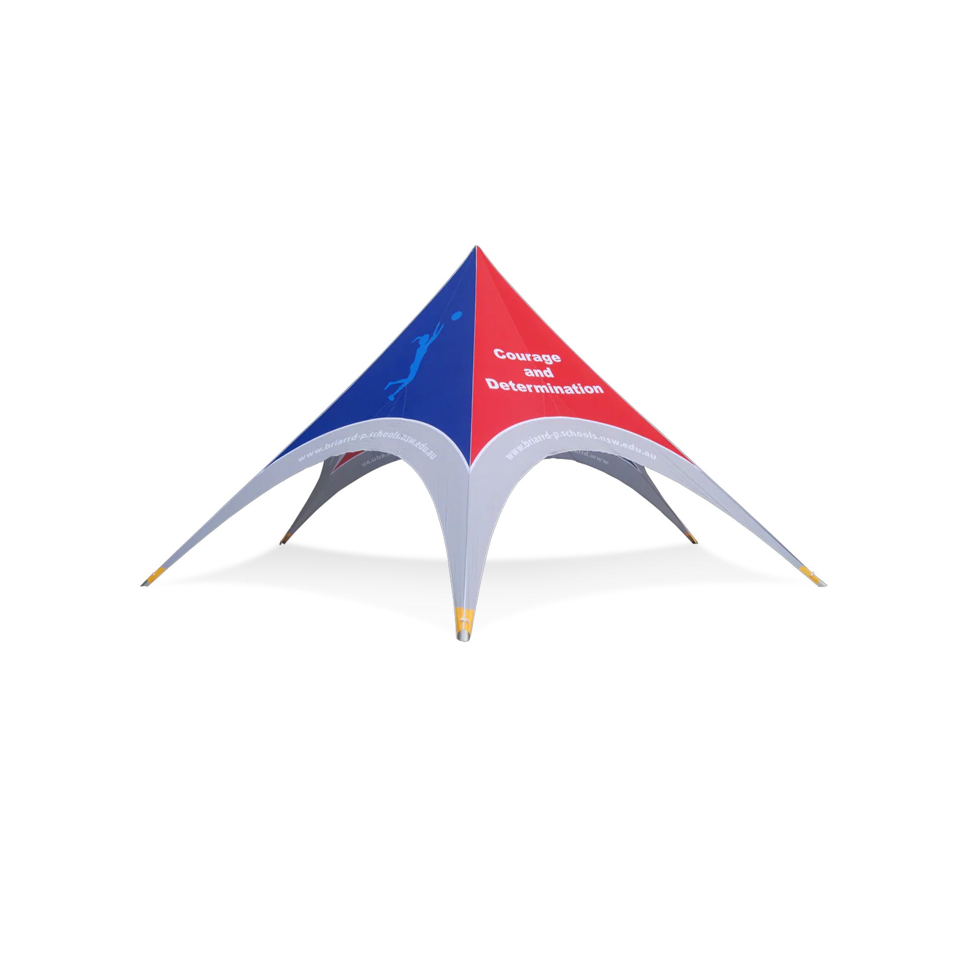 39ft Single Pole Custom Star Shade | Personalized Star Tent