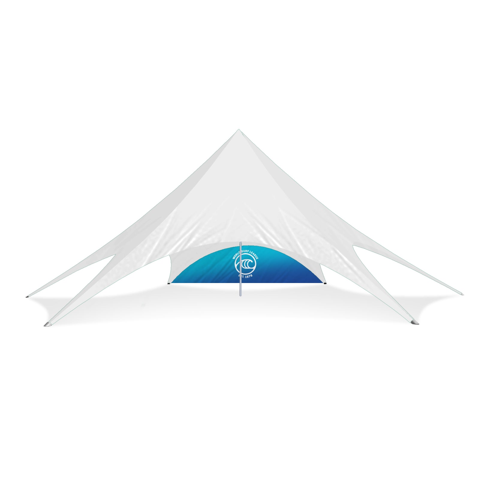 46ft Star Shade Custom Wall | Personalized Star Tent Accessory