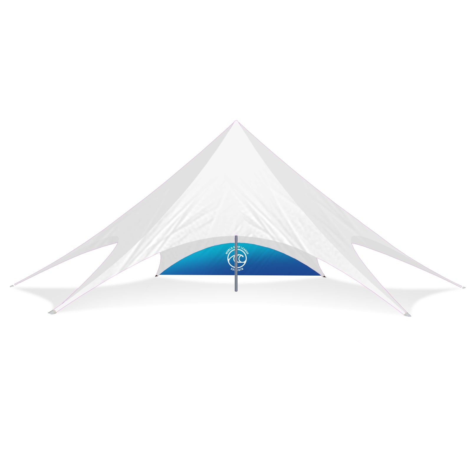 52ft Star Shade Custom Wall | Personalized Star Tent Accessory