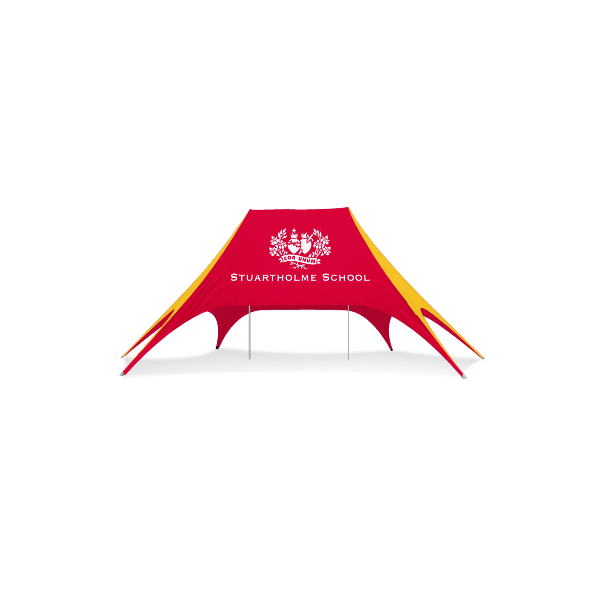 54ft x 34ft Double Pole Custom Star Shade | Personalized Event Tent
