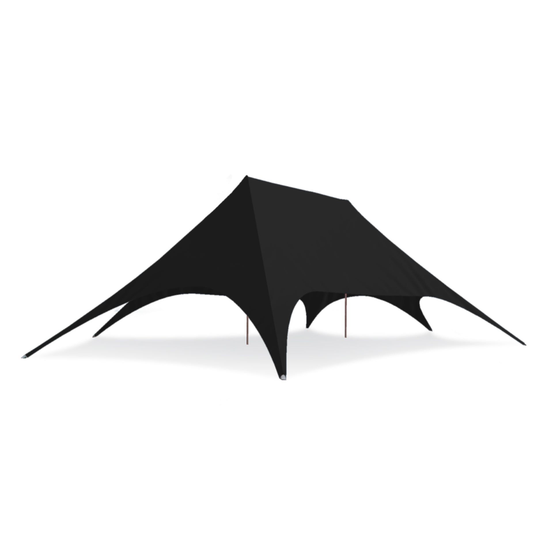 72ft x 46ft Double Pole Star Shade | Durable and Stylish Event Tent