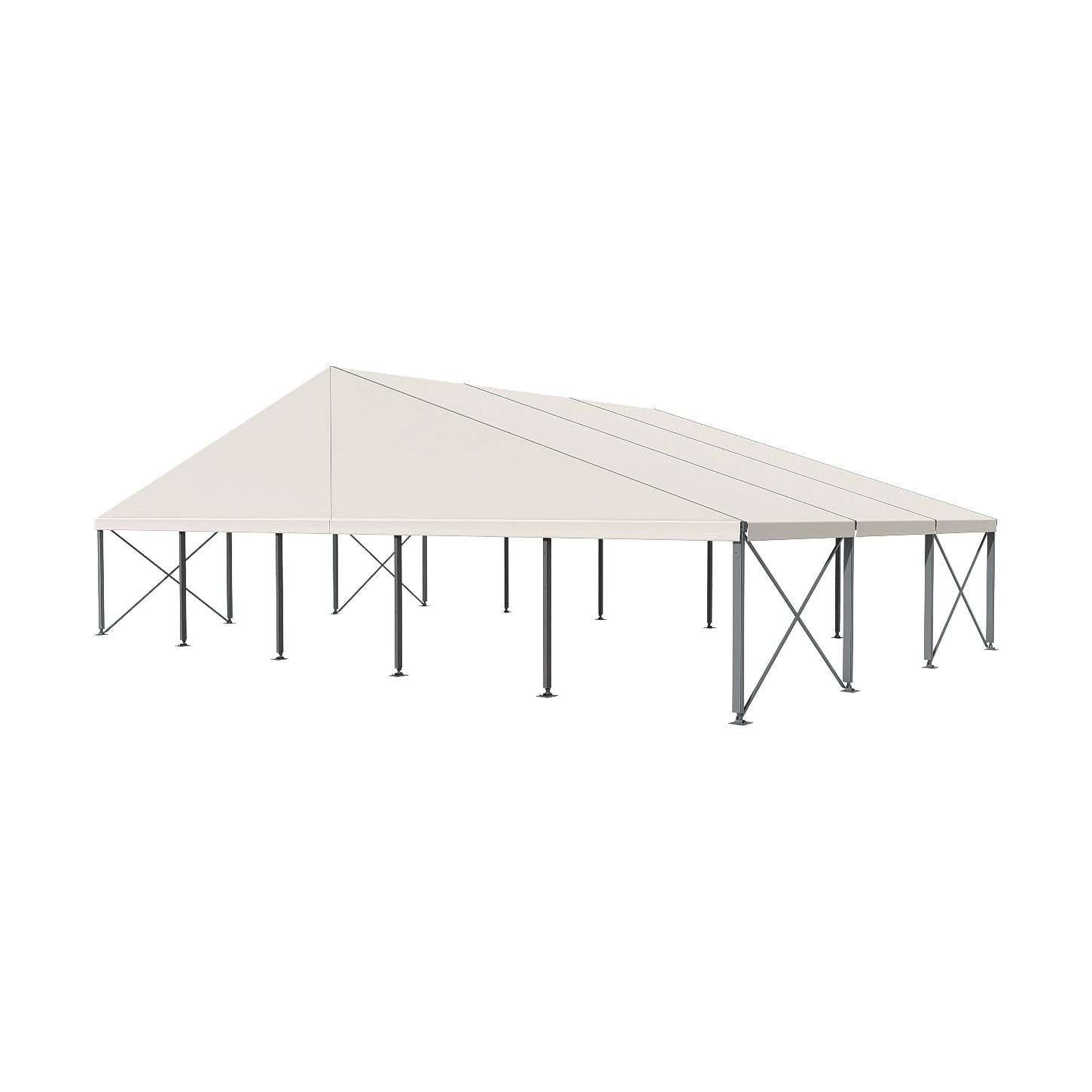 Crest Tent 82' Wide Clear Span A-Frame | Ultimate Large Event Shelter