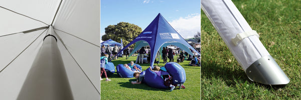 26ft Single Pole Star Shade | Durable and Stylish Star Tent