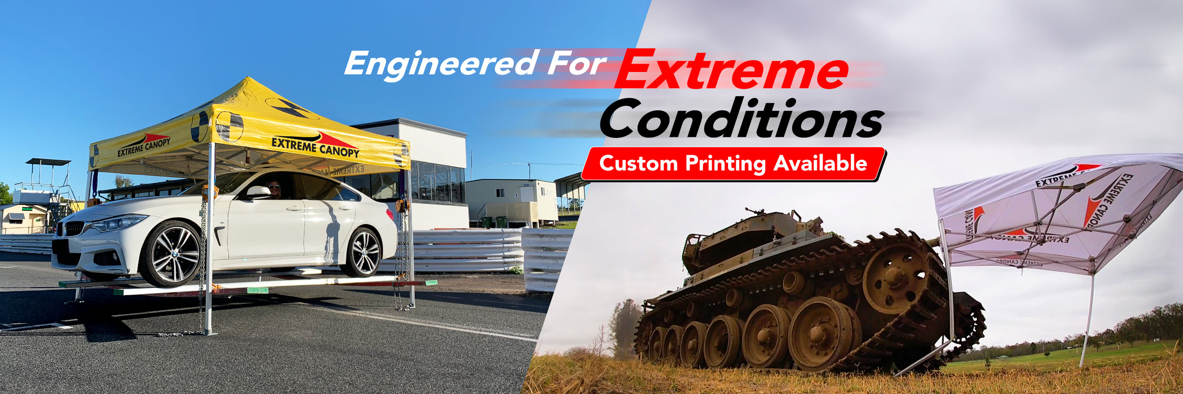 10x10 Custom Canopy Tent Packages | Extreme Canopy USA