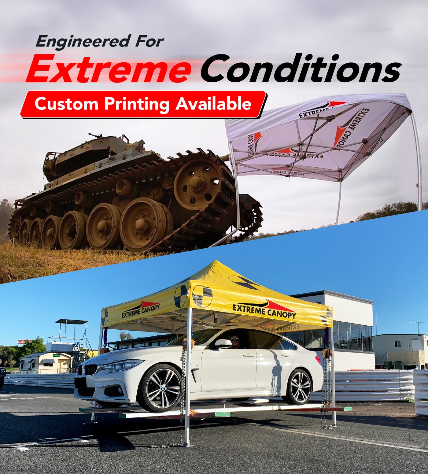 10x10 Custom Canopy Tent Packages | Extreme Canopy USA