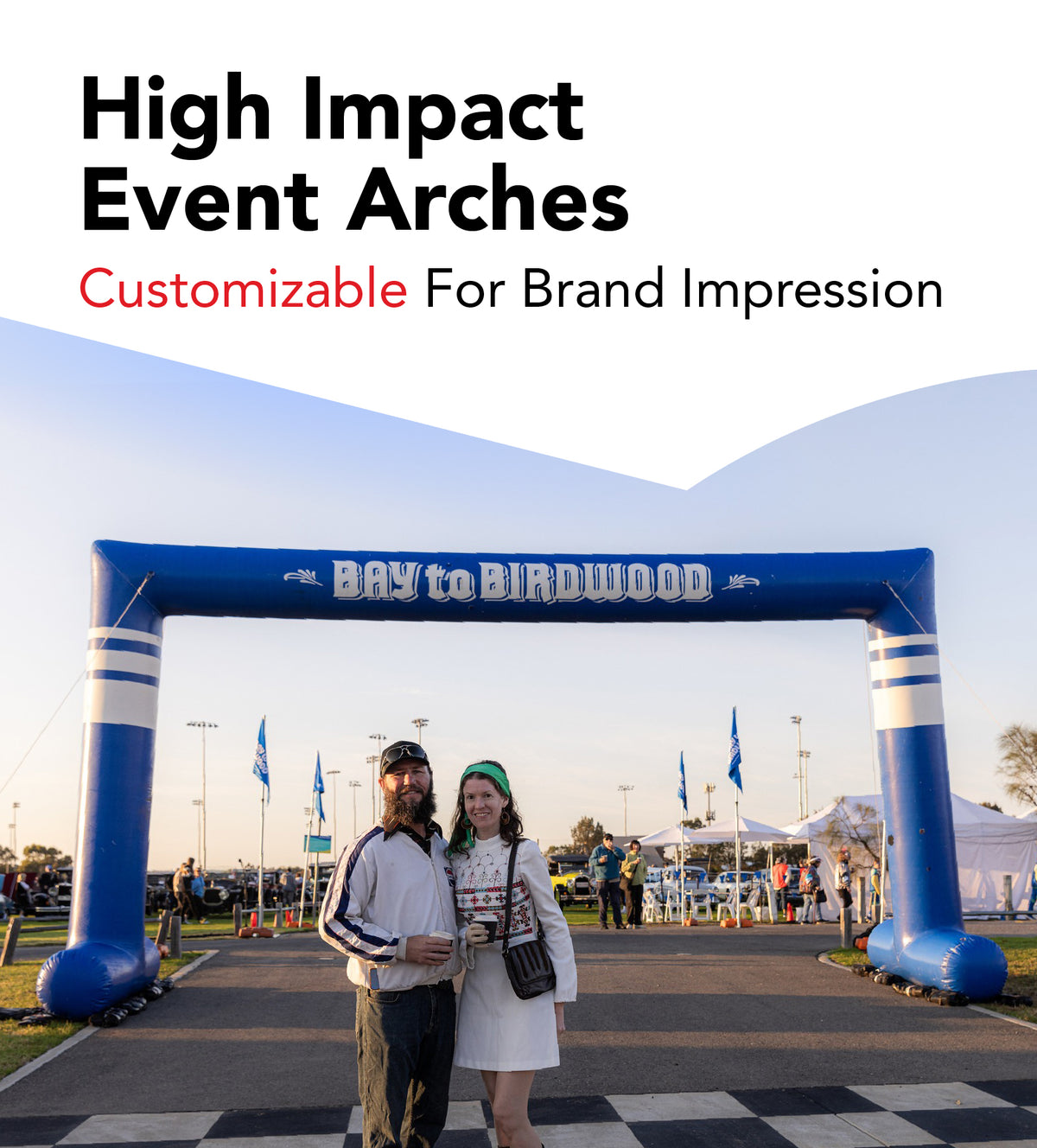 Inflatable Arches | Custom Event Displays by Extreme Canopy
