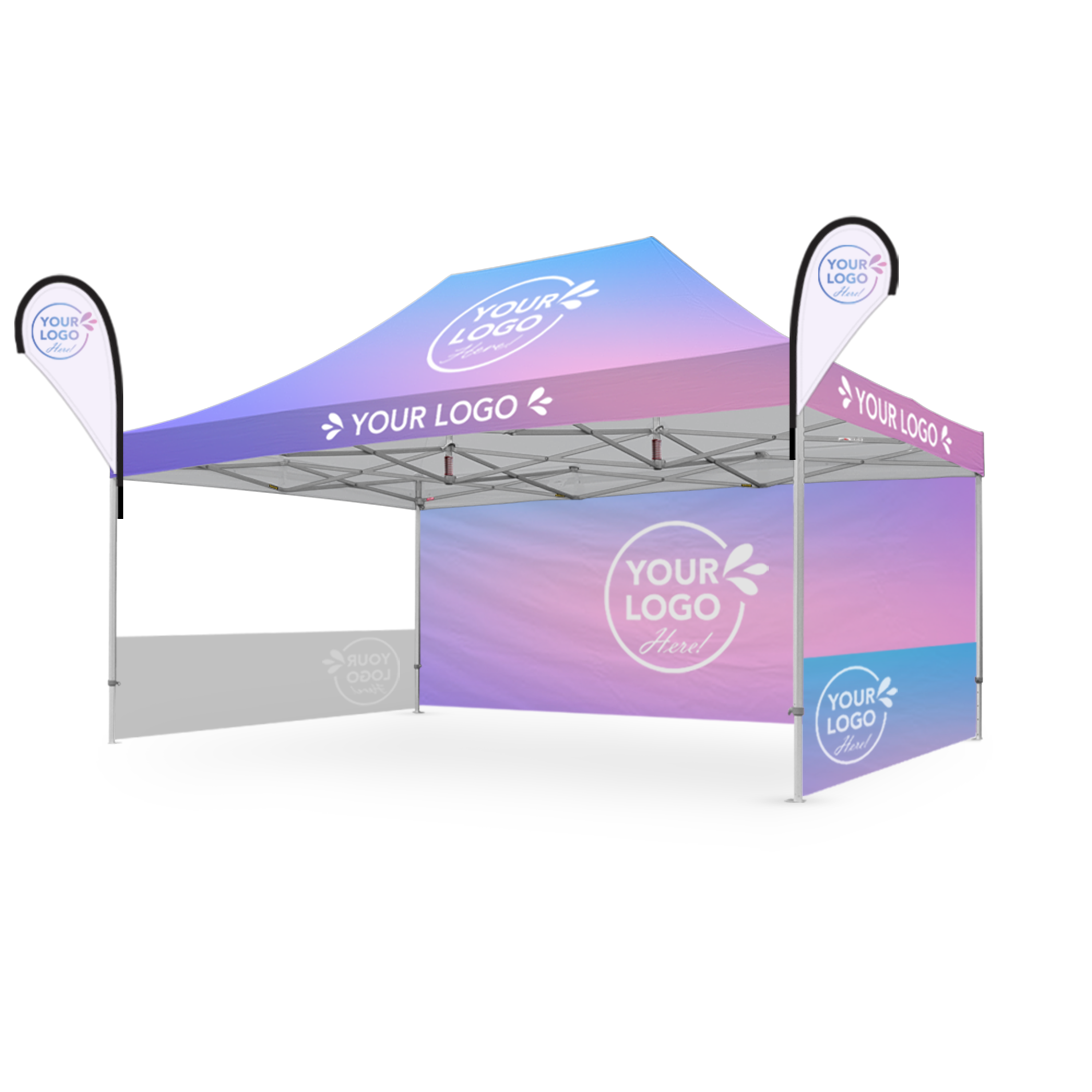 13x20 Custom Canopy Executive Display Package | Extreme Canopy