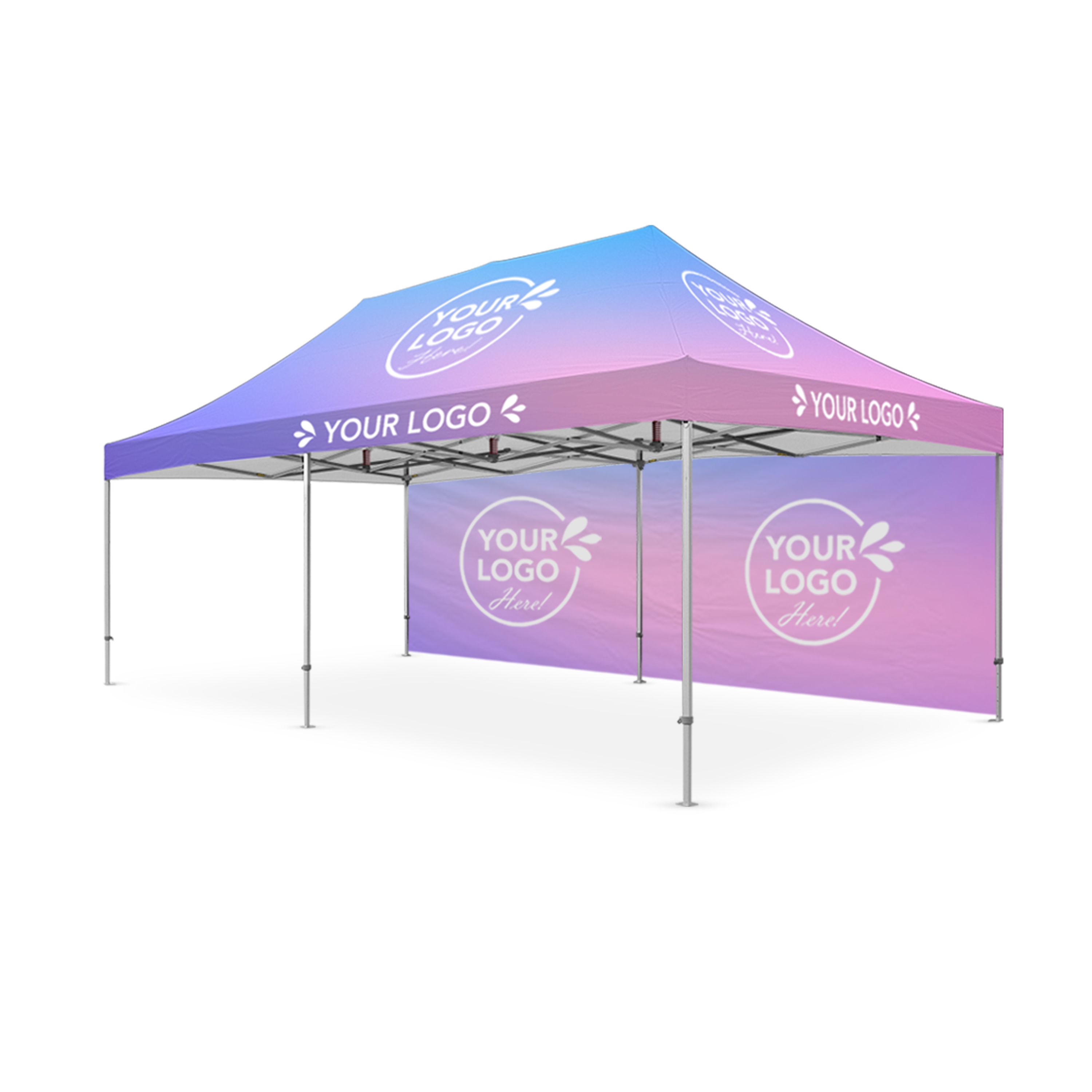 13x26 Custom Canopy Backdrop Boost Package - Oversized